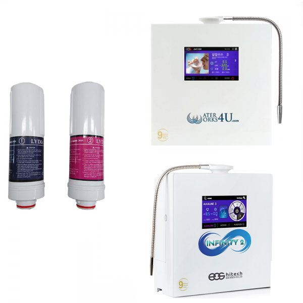 INFINITY SERIES - TWO 6 STAGE SILVER ENHANCED FILTERS - WaterWorks4U